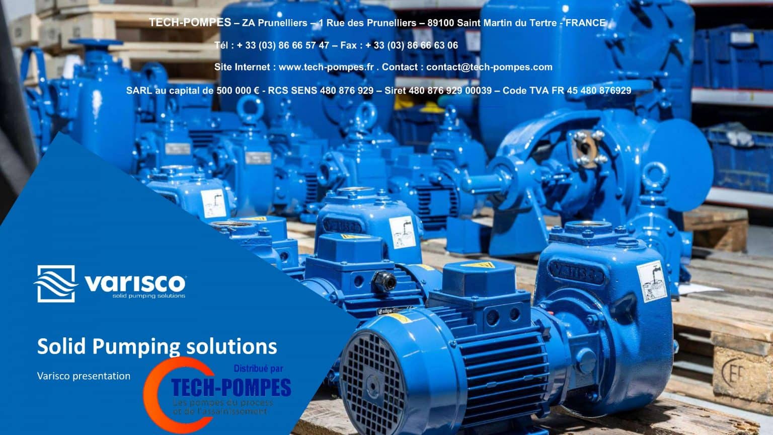 Pompes centrifuges pour les professionnels - Tech Pompes